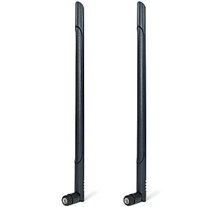 Proxicast 5-8 dBi High Gain External 4G/5G Antenna Compatible with Cisco, Cradlepoint, Netgear, Pepwave, MoFi, CalAmp, Digi, Sierra and Other Routers & Modems with SMA Connectors (ANT-120-006-2PK)