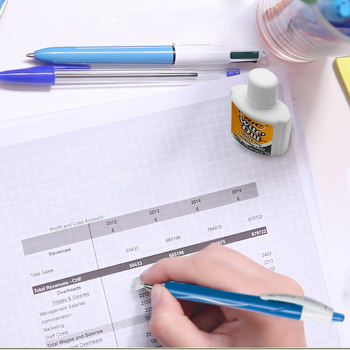 BIC Wite-Out Quick Dry Correction Fluid, 20 ml