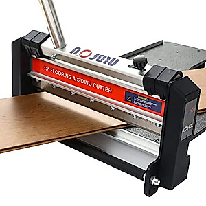 NLBFOU 13"Laminate Floor Cutter,Vinyl Floor Cutter,Cuts Vinyl Plank,Laminate,Rubber Floor,VCT,LVT,SPC,PVC,LVP,WPC and Vinyl Siding