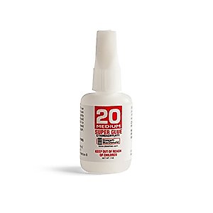 StewMac Super Glue, No. 20 Medium, 1 oz.