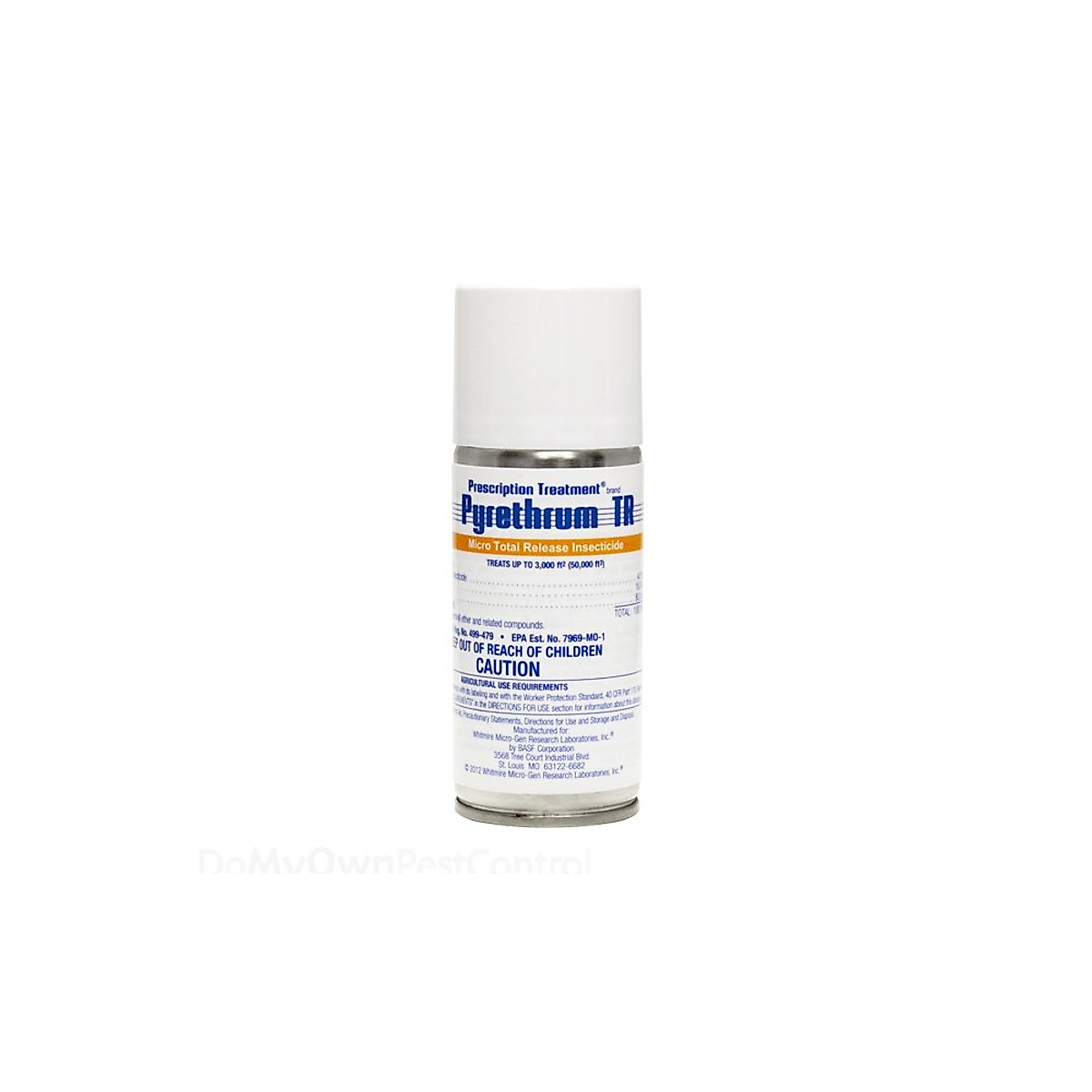 Pyrethrum TR 2 oz (1 Count) Prescription Treatment Micro Total Release Insecticide Aerosol Fogger Aphids, Fungus Gnats and Whiteflies Killer Bomb Whitefly Mites Pest Control
