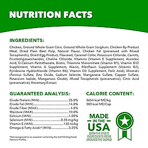 IAMS Adult Minichunks Small Kibble High Protein Dry Dog Food with Real Chicken, 7 lb. Bag