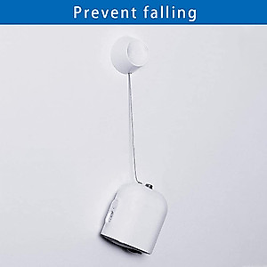 VVHOOY Anti-Theft Anti-Drop Security Chains Compatible with Google Nest Cam Outdoor(Battery), Rustproof Protection Cable Prevent from Falling, 4 Pack