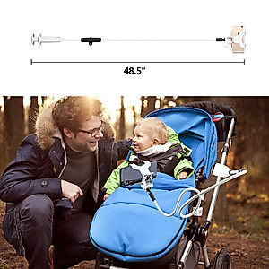 Topwon Universal Baby Camera Mount, Baby Monitor Holder - Flexible Camera Stand for Nursery/Mobile Phone