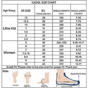 CADIDL Cheer Shoes Women Cheerleading Dance Shoes Tennis Athletic Flats Walking Sneakers for Girls White 7 (M) US