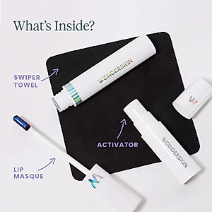 Wonderskin Wonder Blading Lip Stain Peel Off and Reveal Kit - Long Lasting, Waterproof Nude Lip Tint, Transfer Proof Natural Makeup Stain Kit (Whimsical)