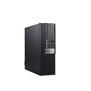 Dell OP7060SFFXP0PY OptiPlex 7060 SFF Desktop Computer with Intel Core i5-8500 3 GHz Hexa-core, 8GB RAM, 256GB SSD (Renewed)
