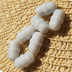 10PCS Magnetic Stirrer Stir Bar PTFE Magnetic Mixer Stir Bars (6X12mm, with Ring Shape)