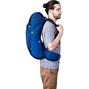 Gregory Mountain Products Zulu 40 Liter Men's Hiking Backpack, Empire Blue, Small/Medium