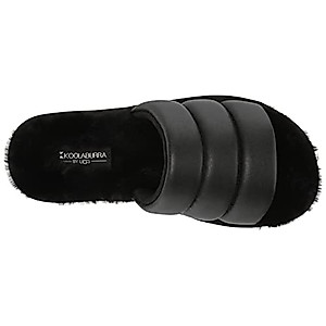 Koolaburra by UGG Women's BRB Slide Sandal, Black, 8