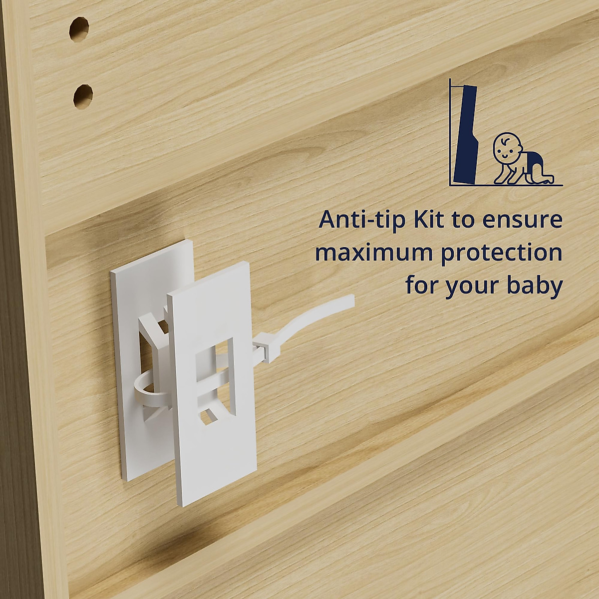 Cozy Castle 5 Tier Bookshelf, 10 Cube Toy Storage Organizer, Toddler Bookcase Storage Cabinet for Playroom, Bedroom, Kids Room, Reading Nook, Nursery