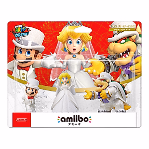 amiibo Triple Wedding Set [Mario / Peach / Kupa] (Super Mario Series) Japan Ver.
