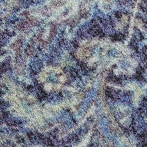 Mohawk Home Prismatic Elizabeth Medium Blue Distressed Boho Precision Printed Area Rug, 8'x10',