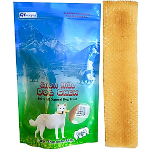 Snow Hill Himalayan Yak Milk Dry Cheese Dog Chews Large - World Best Natural Organic Yaky Cheese Strong Dog Chews Treats Product of Himalayas, Nepal