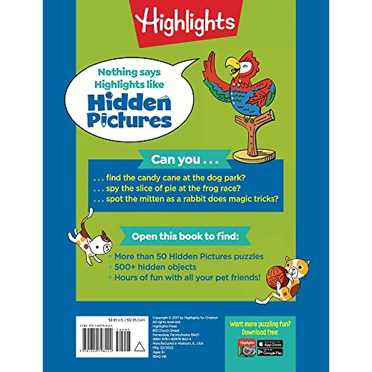 Pet Sticker Puzzles (Highlights™ Sticker Hidden Pictures®)