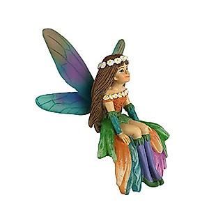 GlitZGlam Daisy The Gorgeous Miniature Fairy for Your Fairy Garden/Miniature Garden