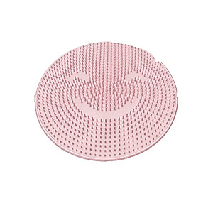 INGVY Dry Brushing Body Brush Strong Suction Cup Nonslip Silicon Silicone Bath Massage Pad Scrub Foot Skin Artifact Clean Shower Back Pad Accessories to