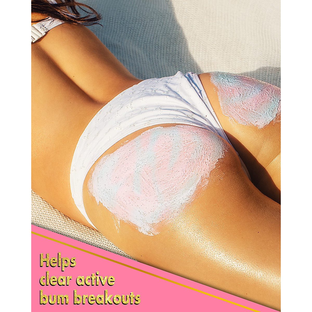 Truly Beauty Acne Treatment Bundle - Full Body Exfoliator with Pimple Patches and Hydrocolloid Back Patches