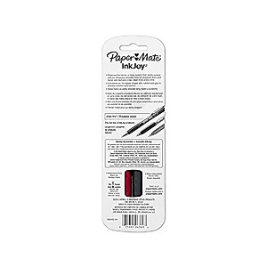 Paper Mate InkJoy 700RT Retractable Ballpoint Pen, Medium Point, Fashion Barrel/Black Ink, 2-Pack (1862435)
