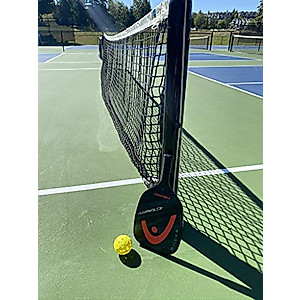 HEAD Graphite Pickleball Paddle - Gravity Paddle with Sweetspot Power Core & Comfort Grip - Teal/Crimson