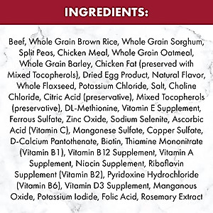 NUTRO SO SIMPLE With Beef Adult Dog Food, 11 lb.