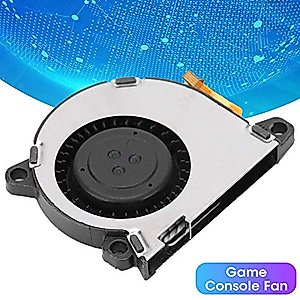 Janzoom Game Console Cooling Fan, Stable Wear Resistance Host Fan Precise ABS Material for Switch Lite Game Console