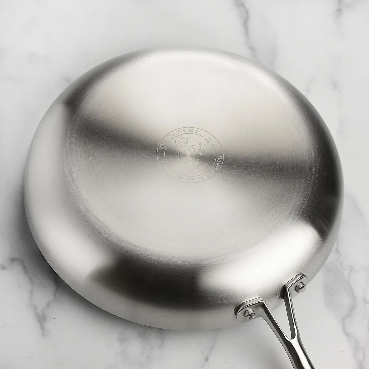 Scanpan CX+ 11" Fry Pan with Glass Lid - Stratanium Plus Nonstick - 5-ply Stainless Steel