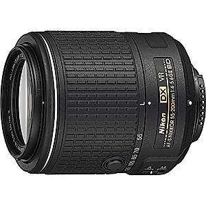 Nikon 55-200mm f/4-5.6G VR II DX AF-S ED Zoom-Nikkor Lens (Renewed)