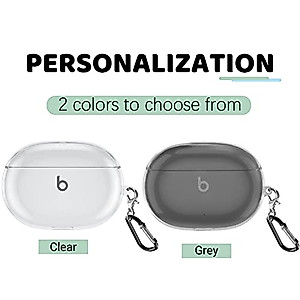 AIPNIS Personalized Case Compatible with Beats Studio Buds,Custom Photo Gift Shock Absorption Soft Clear TPU for Beats Studio Buds Cover