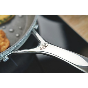 Ballarini 75002-808 Salina Frying Pan, 7.9 inches (20 cm), Made in Italy, Induction Compatible, Granitium, 7-Layer Coating