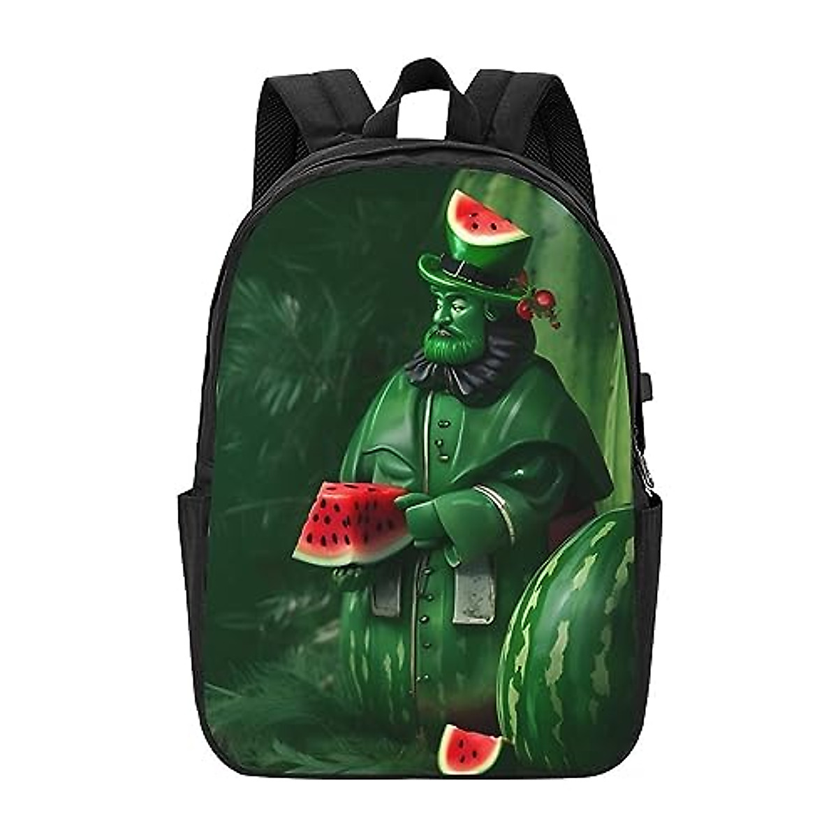 vacsAX Durable Ergonomic Backpack With - Large Capacity With USB Ports - Perfect For Women Men Patrick's Watermelon Festival