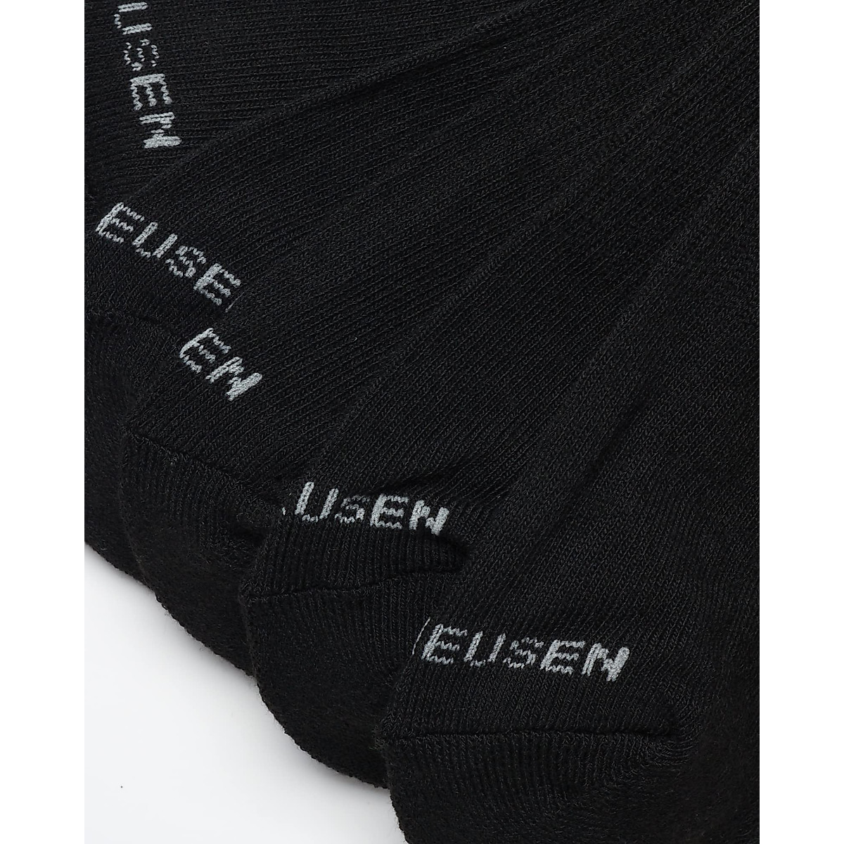 Van Heusen Men's Crew Socks - 5 Pack Performance Cushion Comfort Crew Socks - Breathable Athletic Socks for Men (6-12.5), Size 6-12.5, Black