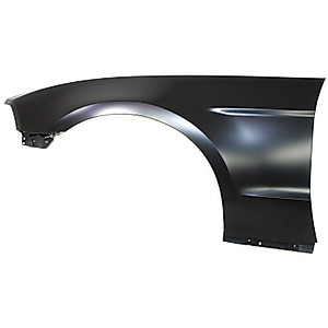 Evan Fischer Front Fender Compatible with 2010-2014 Ford Mustang CAPA Driver Side