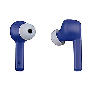 Toshiba Air Hush Active Noise Cancelling True Wireless Earphones, Midnight Blue (RZE-BT1050E)