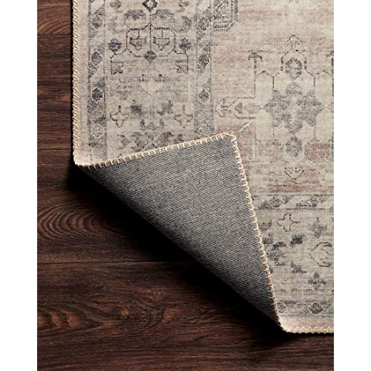 Loloi II Hathaway Collection HTH-03 Java/Multi, Traditional Area Rug, 5'-0" x 7'-6"