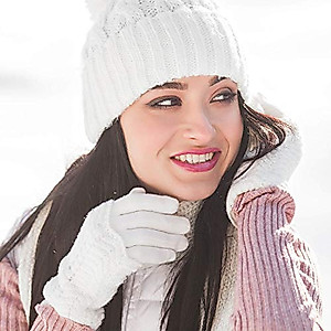 White Cotton Gloves, Anezus 6 Pairs Cotton Gloves Large Cloth Gloves for Women Dry Hands Eczema Moisturizing Serving Archival Cleaning Jewelry Silver Costume Inspection