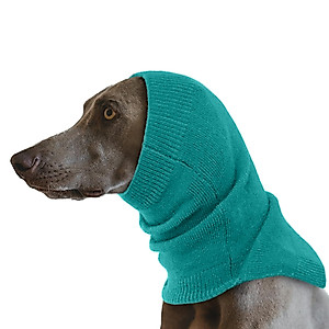 LeLePet Dog Noise Cancelling Ear Muffs Dog Ear Cover Dog Ear Muffs Noise Protection Dog Calming Hoodie for Blow Drying & Fireworks Dog Ear Cover for Anxiety Relief Ear Protection for Dogs