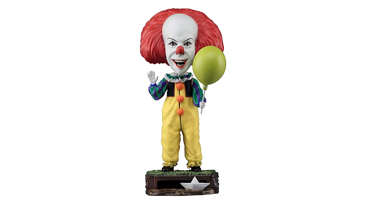 NECA Pennywise Head Knocker from IT 1990 Collectible Figure