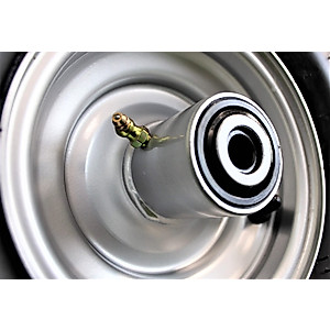 (Set of 2) Hustler 13x5.00-6 Pneumatic assemblies. Fits Raptor SD & Fastrak replaces 605038.