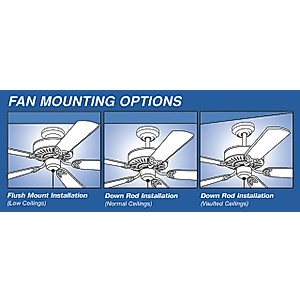 Westinghouse 7802100, Polished Brass Lighting 78021 52-Inch Contractor's Choice Ceiling Fan