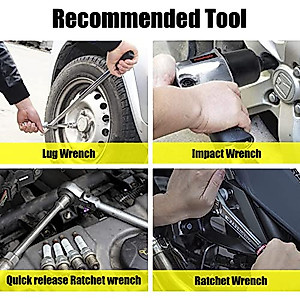 TOPEC Screw Extractor Set, 26 Piece Bolt Extractor Kit and Left Hand Drill Bit with Hex Adapter, Easy Out Stripped Lug Nut Remover Socket for Stripped, Damaged, Rounded-Off, Rusted Bolts, Nuts&Screws