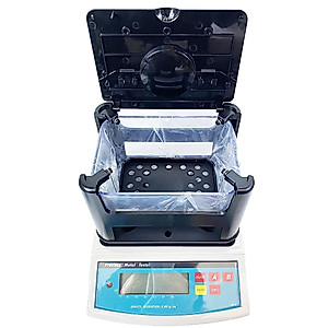 HFBTE Solids Densimeter Electronic Solid Density Meter Digital Density Meter Gravity Balance Gravimeter for Measuring Plastic Rubber,Etc Precision 0.005g Accuracy 0.001g/cm3 Maximum Weight 300g