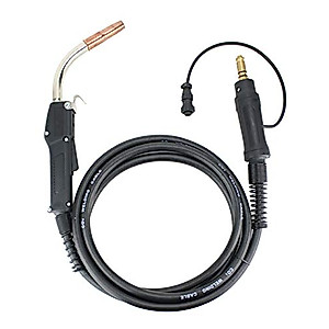 250 Amp MIG Torch Compatible with Lincoln/Tweco - 12 Feet Cable - Two-Pin Signal Connector