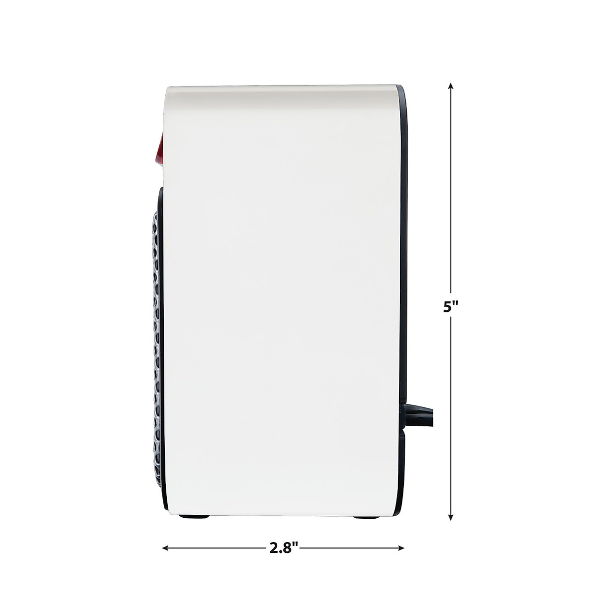 Performance Tool W5011 250W Personal Space Heater, White