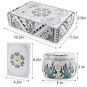 Scented Candles Gifts for Women, 6 Pcs 34 Oz Tarot Candle Set, Unique Witchy Gift, Thank You Gift for Bath, Yoga, Stress Relief Gift Basket for Women, Perfect for Valentines Day, Friend Birthday Gifts