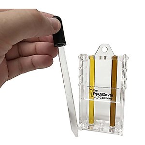 FryOilSaver Co, Fryer Oil Test Kit, Two Color Visual Guide with Eye Dropper, Monitor Shortening Quality of Oil Fryers, Oil Test Kit for Clear Frying Oil, FC3017B, FMP 538-1000