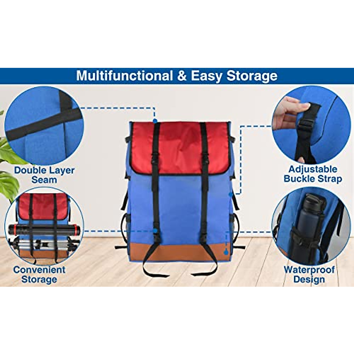 Art Portfolio Case, Art Portfolio Case 18 X 24, Large Art Portfolio Bag Art Portfolio Tote, Art Supply Bag for Art Supplies Storage, Artwork Case Drawing Sketching Painting Artboard Organizer Backpack