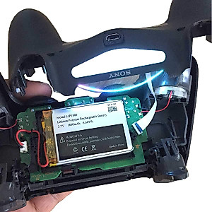 ACCTN XinlanTech 1800mAh Replacement Battery for Sony PS4 Pro Slim Cuh-zct2u Cuh-zct2e Gaming Controller and Playstation 5 Pulse 3D Headset Battery Replacement