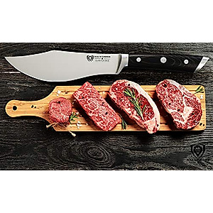 Dalstrong Barong Chef Knife - 7 inch - Gladiator Series Elite - Razor Sharp Kitchen Knife - Forged High Carbon German Steel - Full Tang - w/Sheath - NSF Certified