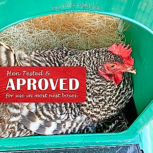 Pecking Order Nest Box Pads (10 Pack) - Made from Excelsior Wood Fibers